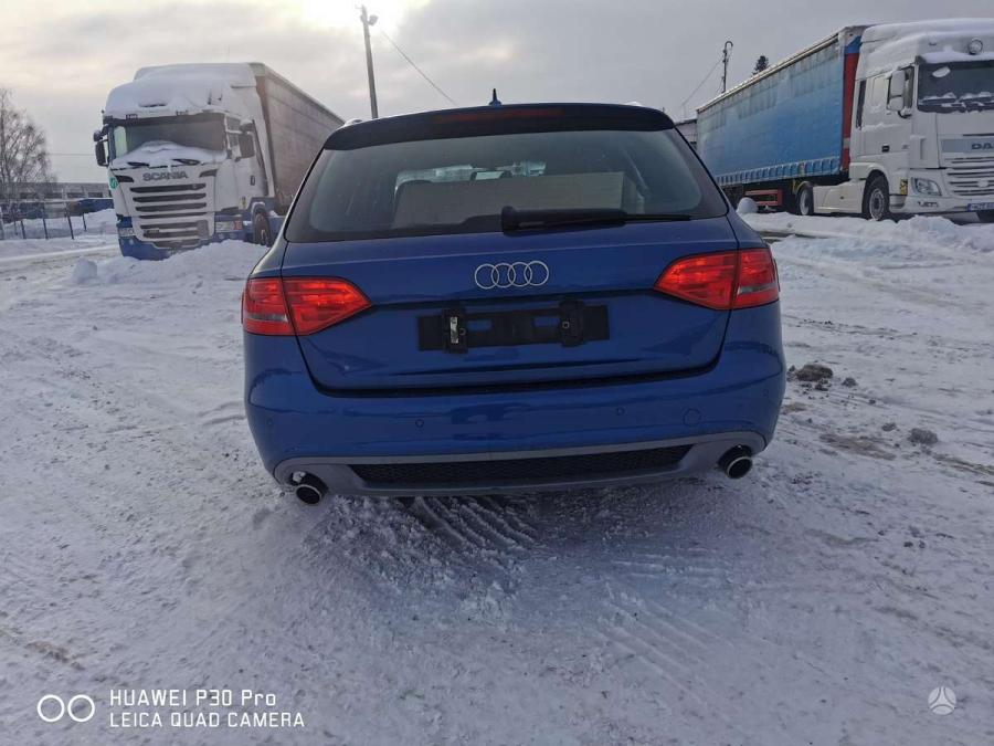 Blue Audi A4 2008 in Prienai, with an engine capacity of 2.70 L and mileage of 316 thousand km for 4699 €, photo 9 on AUTOMOTO.COM.LV