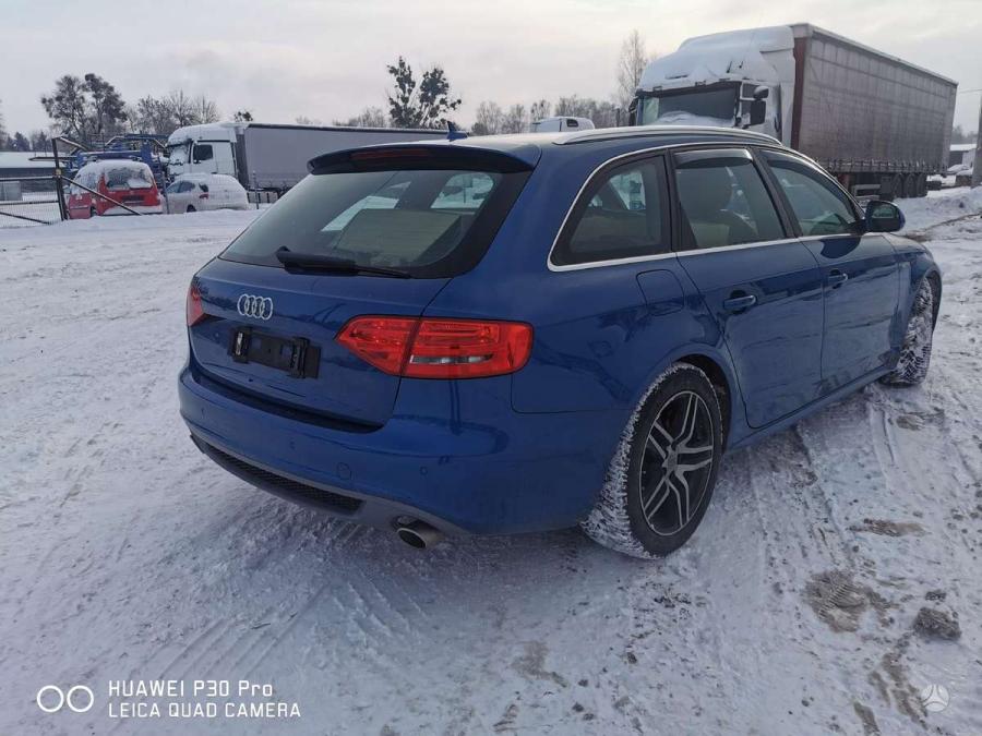 Blue Audi A4 2008 in Prienai, with an engine capacity of 2.70 L and mileage of 316 thousand km for 4699 €, photo 10 on AUTOMOTO.COM.LV