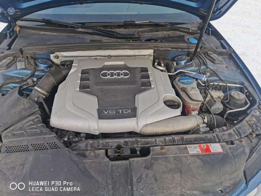 Blue Audi A4 2008 in Prienai, with an engine capacity of 2.70 L and mileage of 316 thousand km for 4699 €, photo 12 on AUTOMOTO.COM.LV
