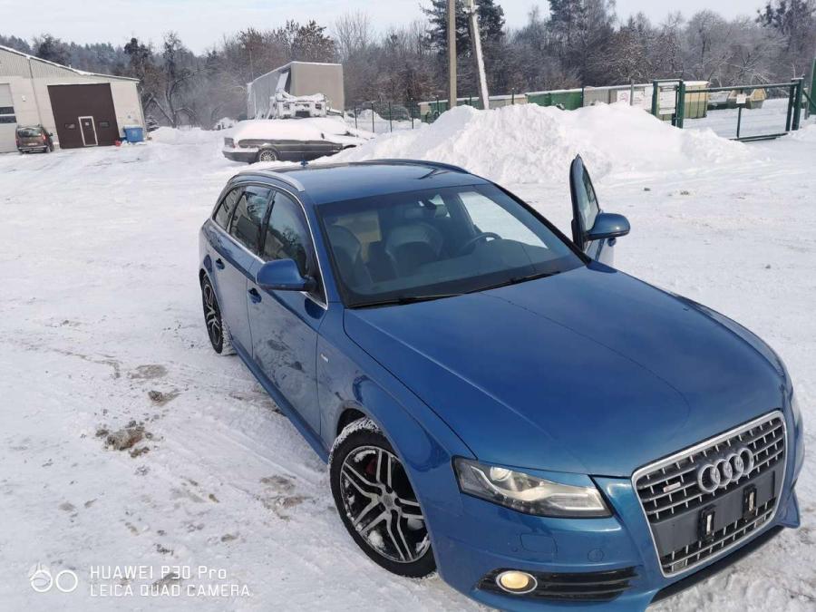 Blue Audi A4 2008 in Prienai, with an engine capacity of 2.70 L and mileage of 316 thousand km for 4699 €, photo 14 on AUTOMOTO.COM.LV