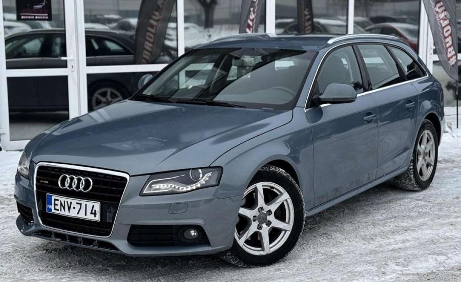 Zils Audi A4 2008 Radviliškis, ar dzinēja tilpumu 3.00 L un nobraukumu 355 tūkst. km par 4850 €, foto 1 vietnē AUTOMOTO.COM.LV
