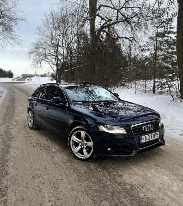 Zils Audi A4 2008 Viļņa, ar dzinēja tilpumu 2.00 L un nobraukumu 394 tūkst. km par 4150 €, foto 1 vietnē AUTOMOTO.COM.LV