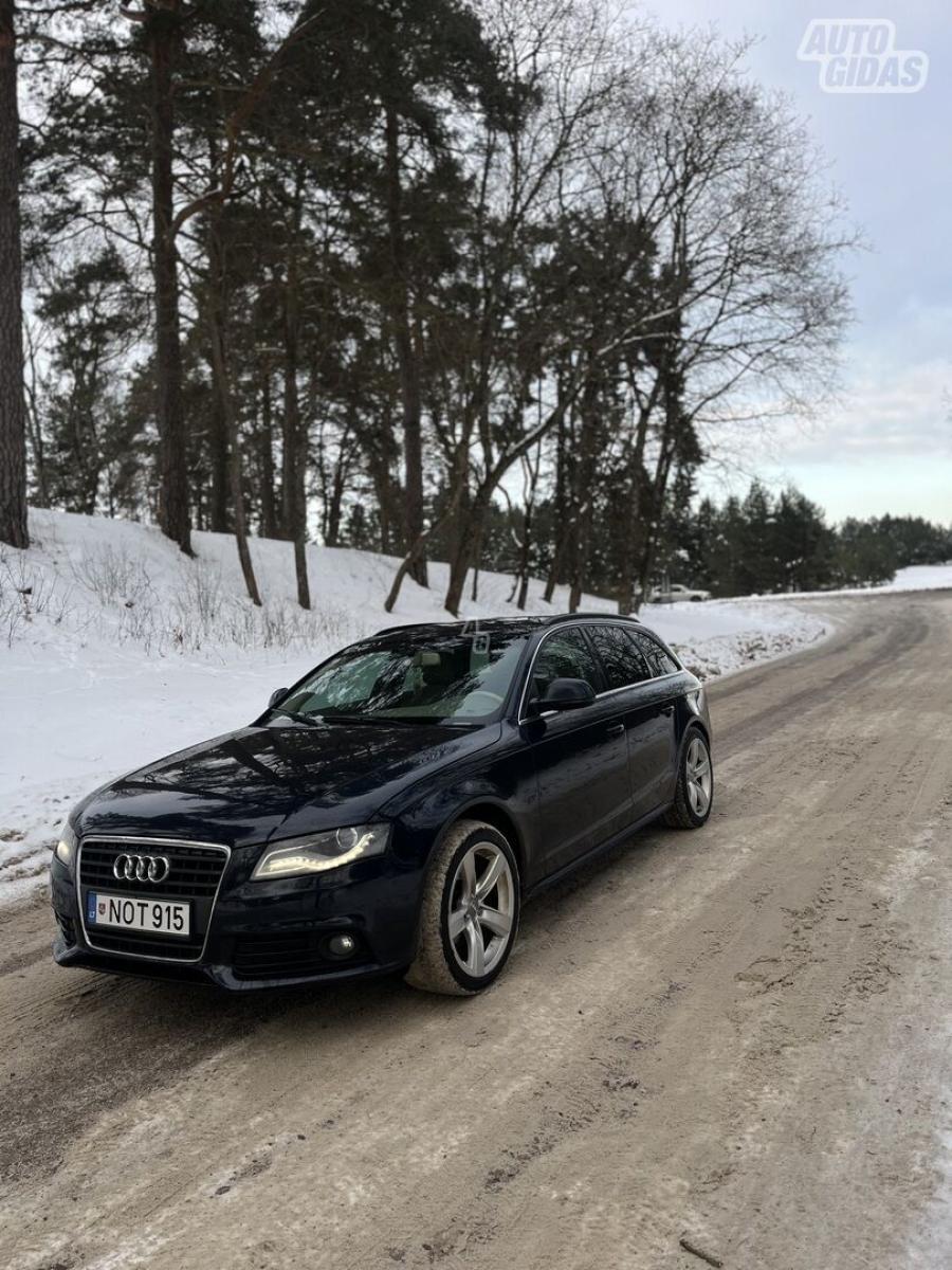 Blue Audi A4 2008 in Vilnius, with an engine capacity of 2.00 L and mileage of 394 thousand km for 4150 €, photo 5 on AUTOMOTO.COM.LV