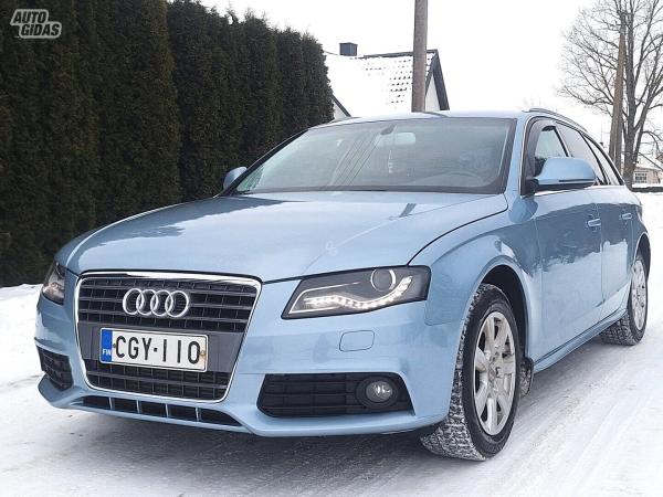 Zils Audi A4 2008 Mažeikiai, ar dzinēja tilpumu 2.00 L un nobraukumu 296 tūkst. km par 4850 €, foto 1 vietnē AUTOMOTO.COM.LV