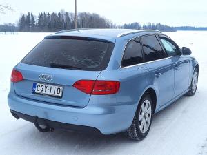 Blue Audi A4 2008 in Mazeikiai, with an engine capacity of 2.00 L and mileage of 296 thousand km for 4850 €, photo 11 on AUTOMOTO.COM.LV