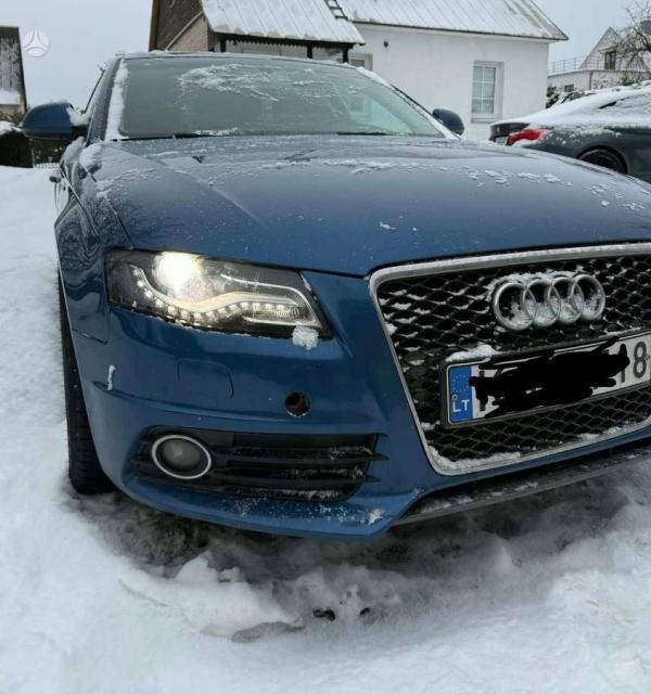 Zils Audi A4 2008 Alīta, ar dzinēja tilpumu 1.98 L un nobraukumu 290 tūkst. km par 2700 €, foto 3 vietnē AUTOMOTO.COM.LV