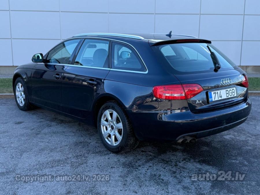Zils Audi A4 2008 Tartu, ar dzinēja tilpumu 2.00 L un nobraukumu 370 tūkst. km par 3800 €, foto 6 vietnē AUTOMOTO.COM.LV