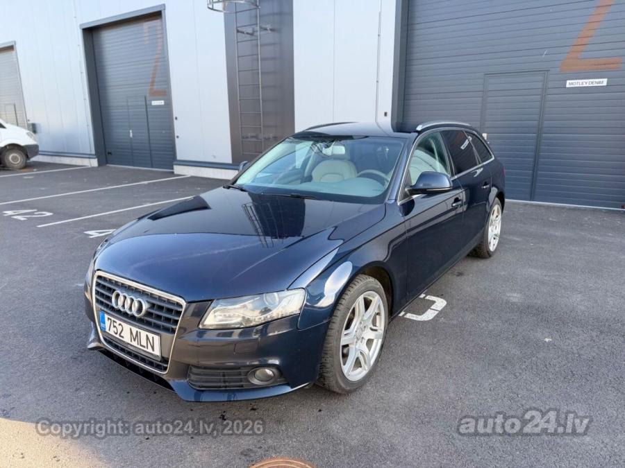 Zils Audi A4 2008 Tallina, ar dzinēja tilpumu 1.80 L un nobraukumu 297 tūkst. km par 4000 €, foto 1 vietnē AUTOMOTO.COM.LV