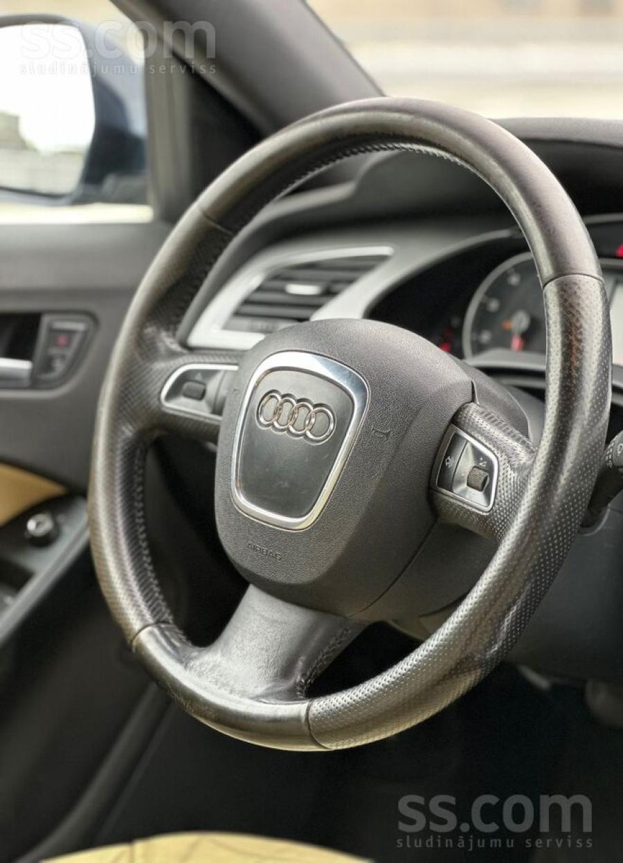 Zils Audi A4 2008 Rīga, ar dzinēja tilpumu 1.80 L un nobraukumu 309 tūkst. km par 1990 €, foto 22 vietnē AUTOMOTO.COM.LV