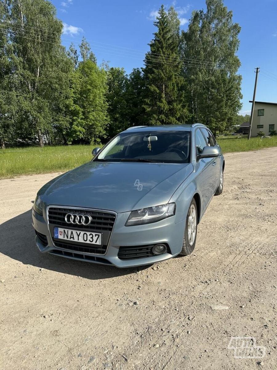 Blue Audi A4 2008 in Kaunas, with an engine capacity of 2.00 L and mileage of 349 thousand km for 3600 €, photo 1 on AUTOMOTO.COM.LV
