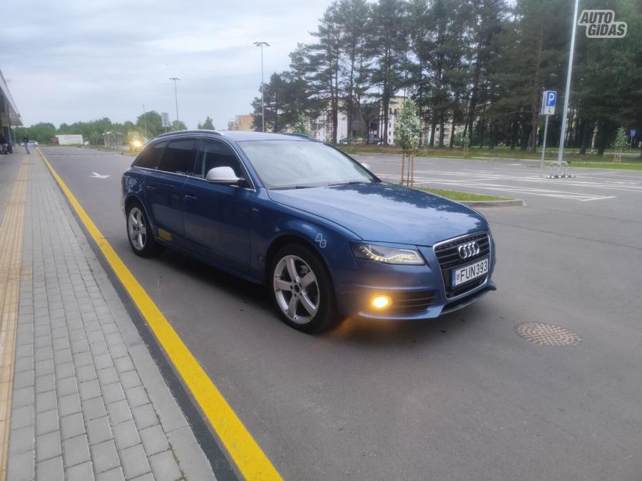 Blue Audi A4 2008 in Utena, with an engine capacity of 2.00 L and mileage of 365 thousand km for 2500 €, photo 4 on AUTOMOTO.COM.LV