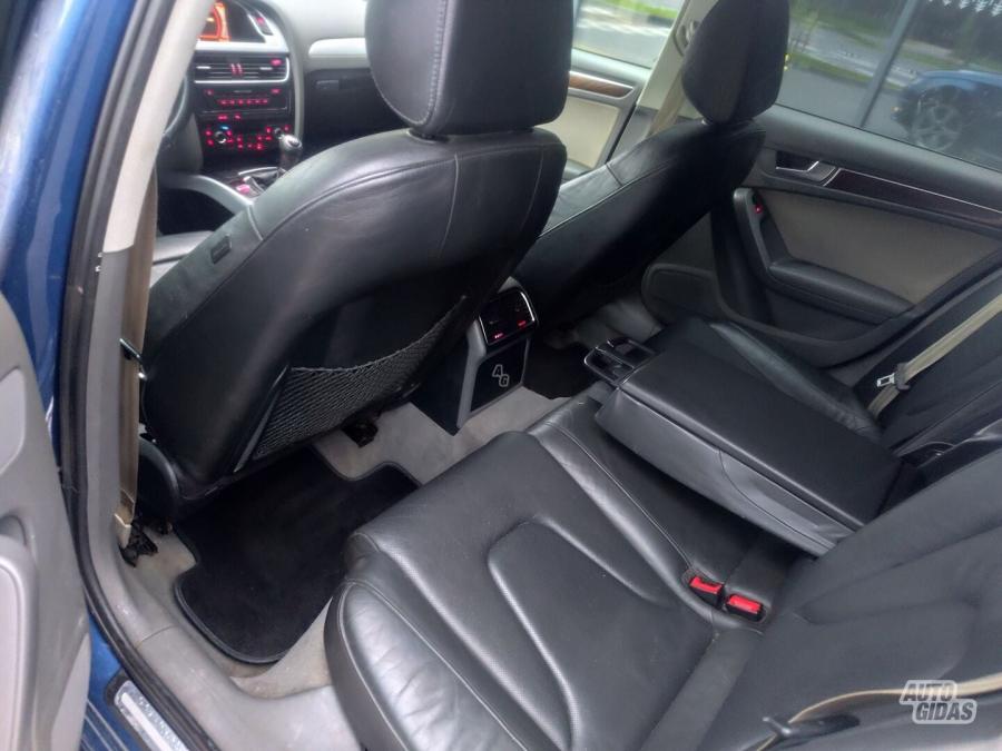 Blue Audi A4 2008 in Utena, with an engine capacity of 2.00 L and mileage of 365 thousand km for 2500 €, photo 11 on AUTOMOTO.COM.LV