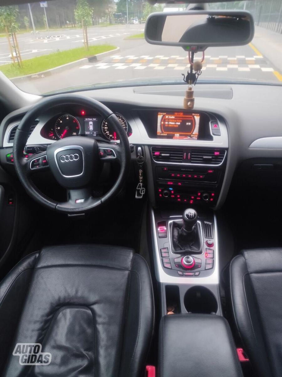 Blue Audi A4 2008 in Utena, with an engine capacity of 2.00 L and mileage of 365 thousand km for 2500 €, photo 13 on AUTOMOTO.COM.LV