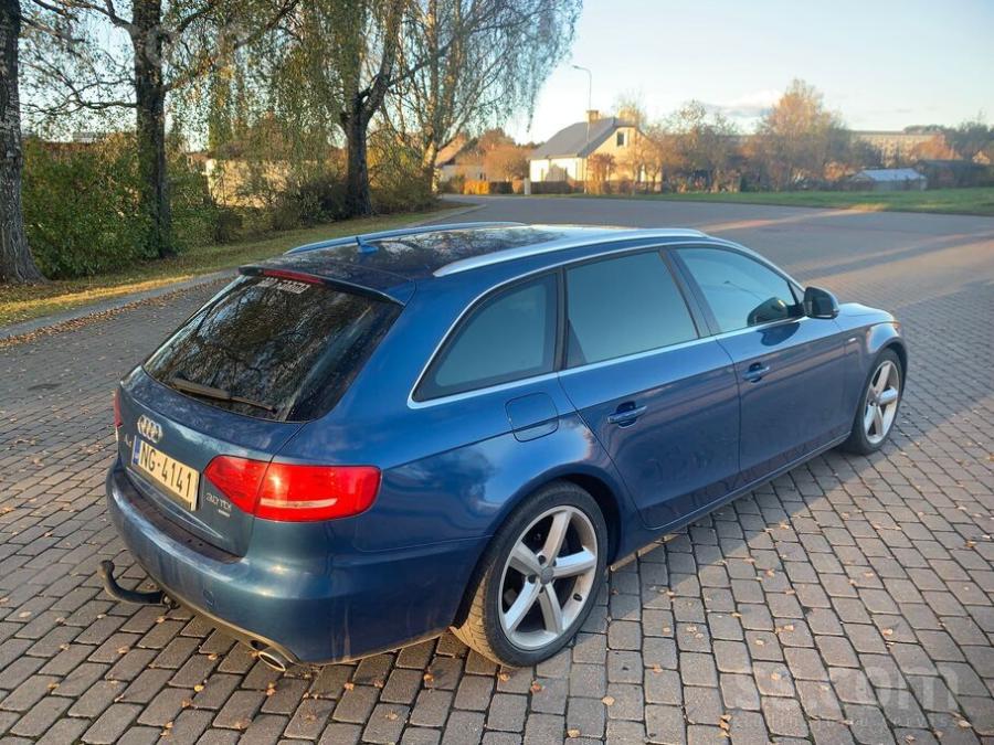 Zils Audi A4 2008 Rīga, ar dzinēja tilpumu 3.00 L un nobraukumu 418 tūkst. km par 4000 €, foto 5 vietnē AUTOMOTO.COM.LV