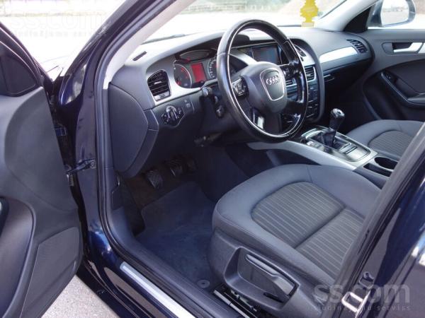 Blue Audi A4 2008 in Riga, with an engine capacity of 2.00 L and mileage of 0 thousand km for 4650 €, photo 5 on AUTOMOTO.COM.LV