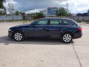 Blue Audi A4 2008 in Riga, with an engine capacity of 2.00 L and mileage of 0 thousand km for 4650 €, photo 11 on AUTOMOTO.COM.LV
