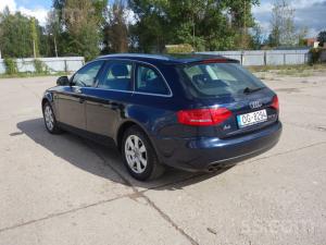 Blue Audi A4 2008 in Riga, with an engine capacity of 2.00 L and mileage of 0 thousand km for 4650 €, photo 12 on AUTOMOTO.COM.LV