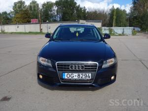 Blue Audi A4 2008 in Riga, with an engine capacity of 2.00 L and mileage of 0 thousand km for 4650 €, photo 19 on AUTOMOTO.COM.LV