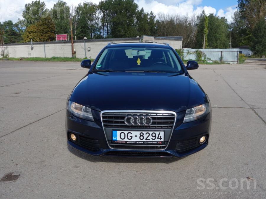 Blue Audi A4 2008 in Riga, with an engine capacity of 2.00 L and mileage of 0 thousand km for 4650 €, photo 19 on AUTOMOTO.COM.LV