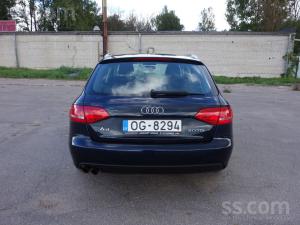 Blue Audi A4 2008 in Riga, with an engine capacity of 2.00 L and mileage of 0 thousand km for 4650 €, photo 20 on AUTOMOTO.COM.LV