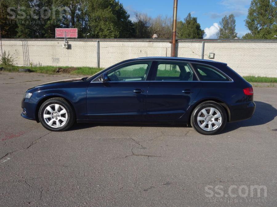 Blue Audi A4 2008 in Riga, with an engine capacity of 2.00 L and mileage of 0 thousand km for 4650 €, photo 26 on AUTOMOTO.COM.LV