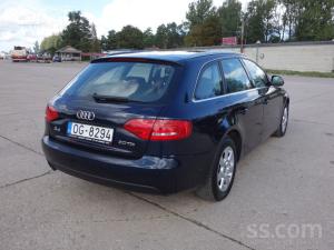 Blue Audi A4 2008 in Riga, with an engine capacity of 2.00 L and mileage of 0 thousand km for 4650 €, photo 27 on AUTOMOTO.COM.LV