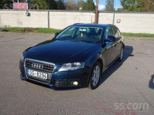 Blue Audi A4 2008 in Riga, with an engine capacity of 2.00 L and mileage of 0 thousand km for 4650 €, photo 30 on AUTOMOTO.COM.LV