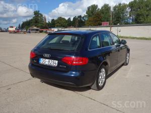 Blue Audi A4 2008 in Riga, with an engine capacity of 2.00 L and mileage of 0 thousand km for 4650 €, photo 34 on AUTOMOTO.COM.LV