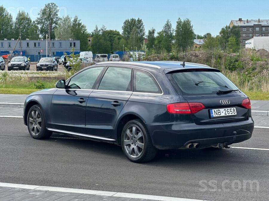 Blue Audi A4 2008 in Riga, with an engine capacity of 1.80 L and mileage of 310 thousand km for 1990 €, photo 4 on AUTOMOTO.COM.LV