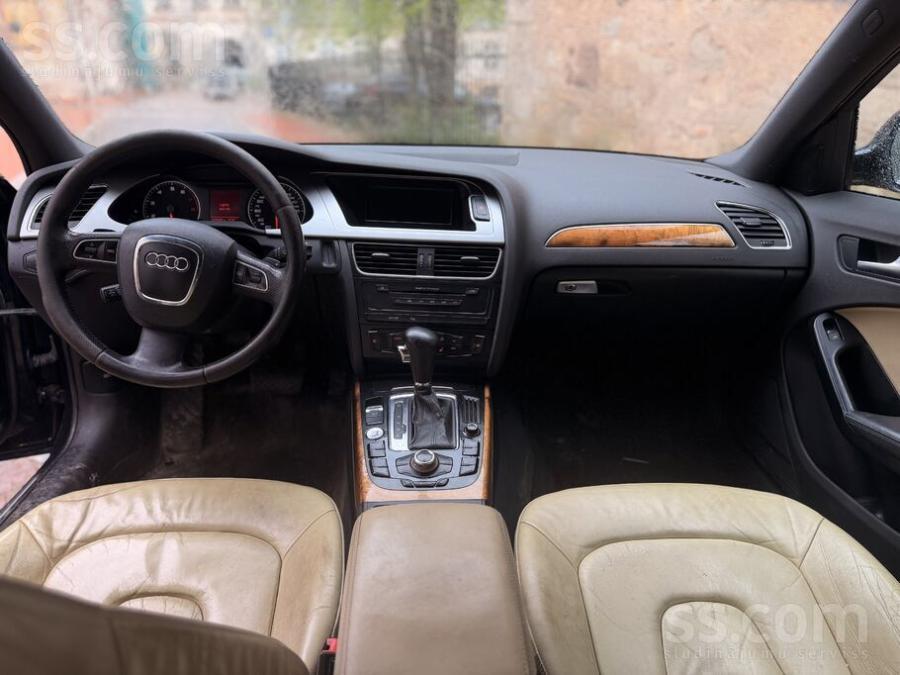 Blue Audi A4 2008 in Riga, with an engine capacity of 1.80 L and mileage of 310 thousand km for 1990 €, photo 10 on AUTOMOTO.COM.LV