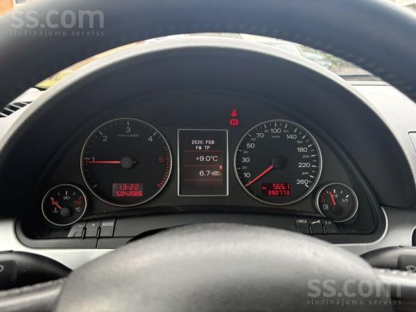 Blue Audi A4 2008 in Liepaja, with an engine capacity of 1.90 L and mileage of 391 thousand km for 2450 €, photo 6 on AUTOMOTO.COM.LV