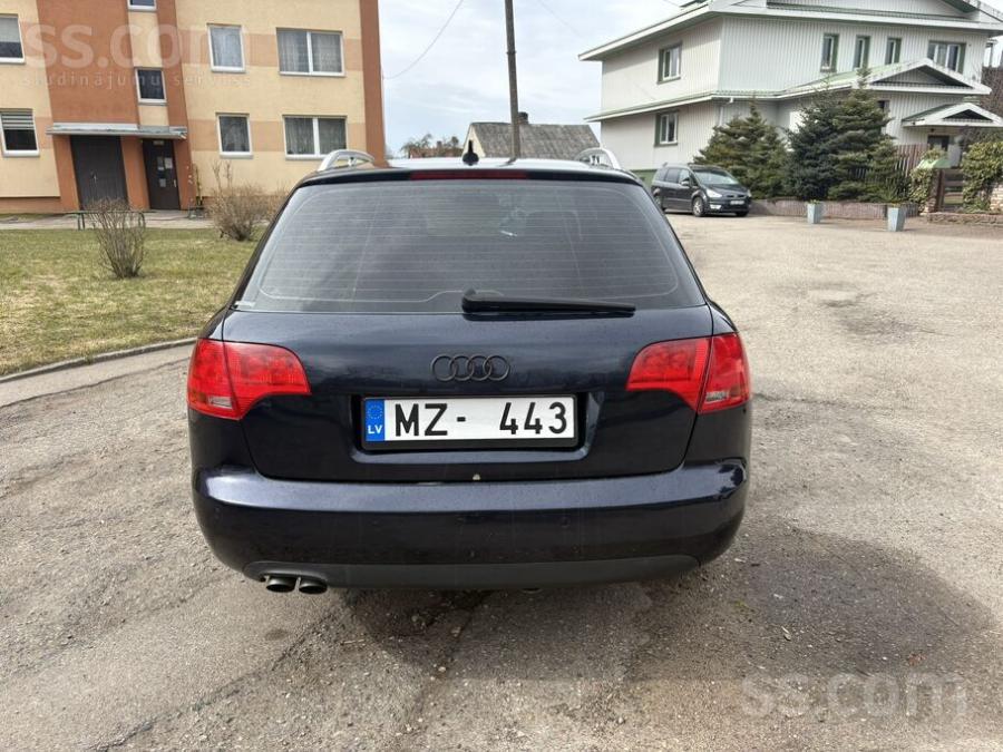 Zils Audi A4 2008 Liepāja, ar dzinēja tilpumu 1.90 L un nobraukumu 391 tūkst. km par 2450 €, foto 4 vietnē AUTOMOTO.COM.LV