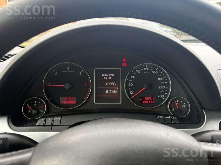 Zils Audi A4 2008 Liepāja, ar dzinēja tilpumu 1.90 L un nobraukumu 391 tūkst. km par 2450 €, foto 7 vietnē AUTOMOTO.COM.LV