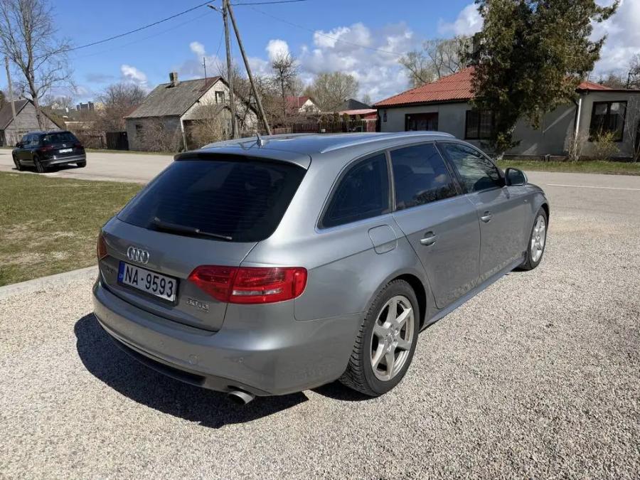 Blue Audi A4 2008 in Ventspils, with an engine capacity of 3.00 L and mileage of 277 thousand km for 6590 €, photo 8 on AUTOMOTO.COM.LV