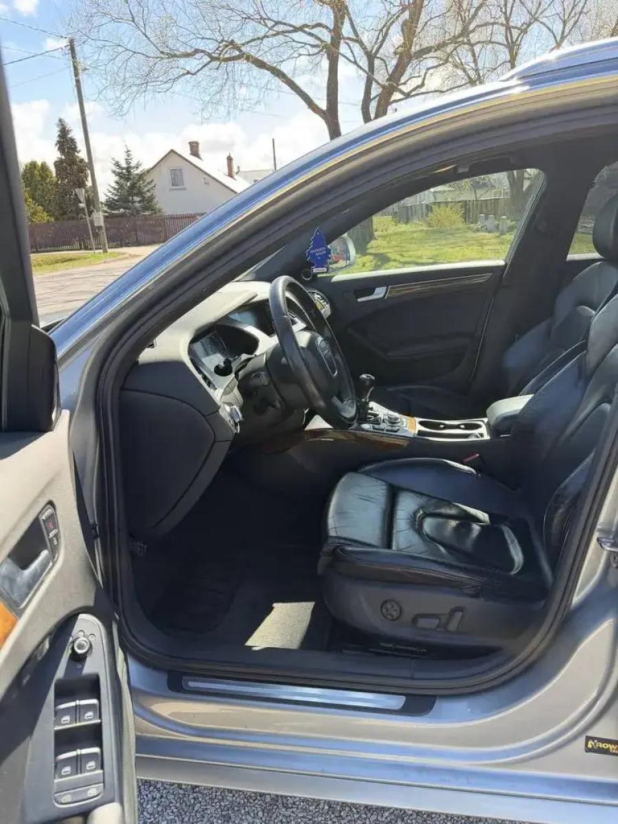 Blue Audi A4 2008 in Ventspils, with an engine capacity of 3.00 L and mileage of 277 thousand km for 6590 €, photo 12 on AUTOMOTO.COM.LV