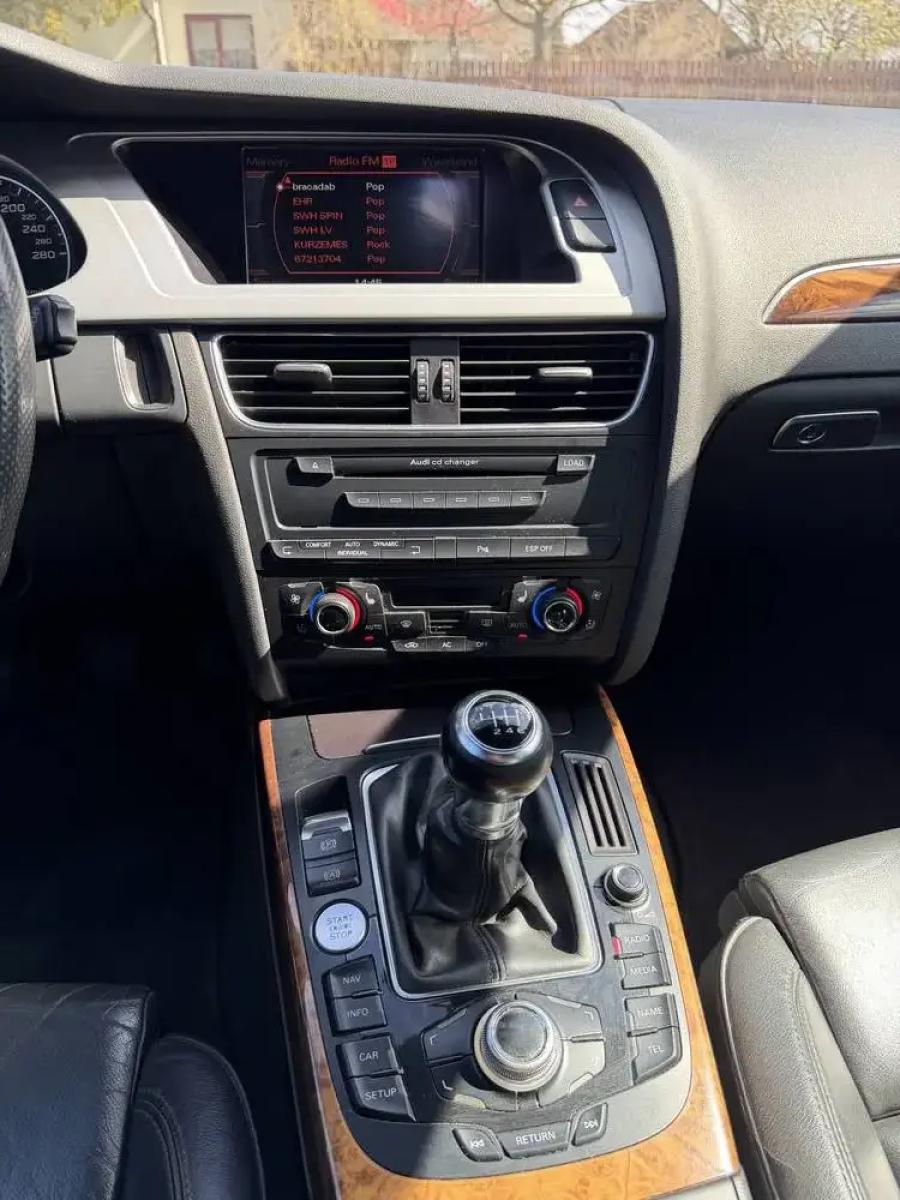 Blue Audi A4 2008 in Ventspils, with an engine capacity of 3.00 L and mileage of 277 thousand km for 6590 €, photo 20 on AUTOMOTO.COM.LV