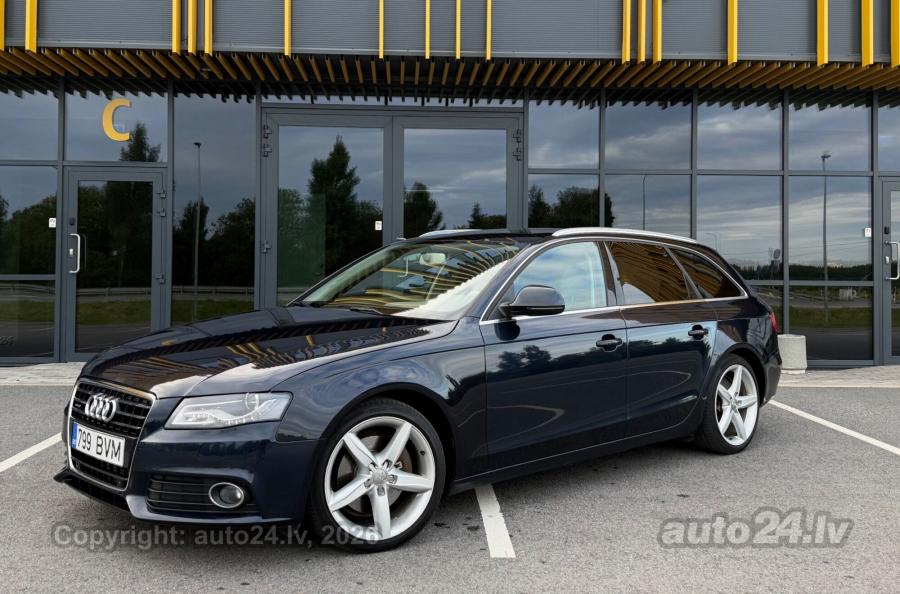 Blue Audi A4 2008 in Tartu, with an engine capacity of 3.00 L and mileage of 390 thousand km for 4400 €, photo 3 on AUTOMOTO.COM.LV
