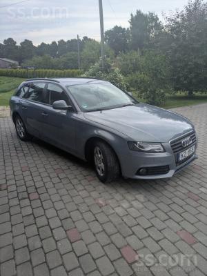 Zils Audi A4 2008 Valmiera, ar dzinēja tilpumu 2.00 L un nobraukumu 361 tūkst. km par 3800 €, foto  vietnē AUTOMOTO.COM.LV