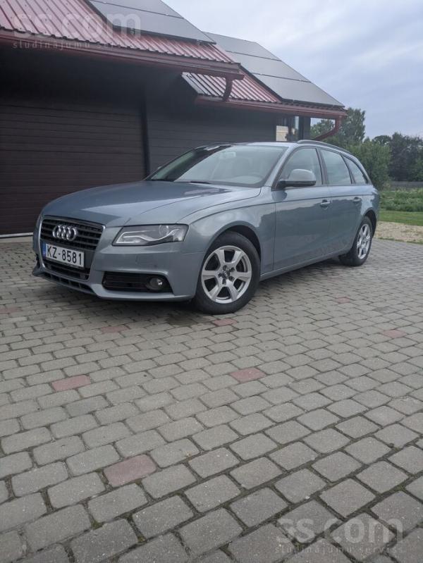 Zils Audi A4 2008 Valmiera, ar dzinēja tilpumu 2.00 L un nobraukumu 361 tūkst. km par 3800 €, foto 2 vietnē AUTOMOTO.COM.LV