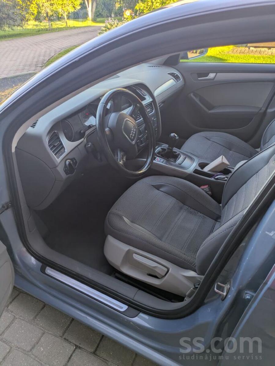 Zils Audi A4 2008 Valmiera, ar dzinēja tilpumu 2.00 L un nobraukumu 361 tūkst. km par 3800 €, foto 6 vietnē AUTOMOTO.COM.LV