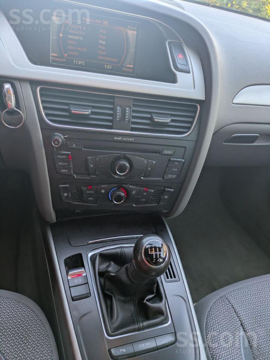 Zils Audi A4 2008 Valmiera, ar dzinēja tilpumu 2.00 L un nobraukumu 361 tūkst. km par 3800 €, foto 8 vietnē AUTOMOTO.COM.LV