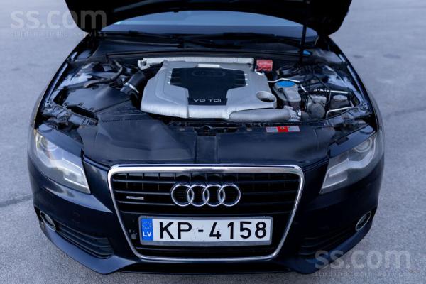 Zils Audi A4 2008 Jelgava, ar dzinēja tilpumu 3.00 L un nobraukumu 343 tūkst. km par 5800 €, foto 11 vietnē AUTOMOTO.COM.LV