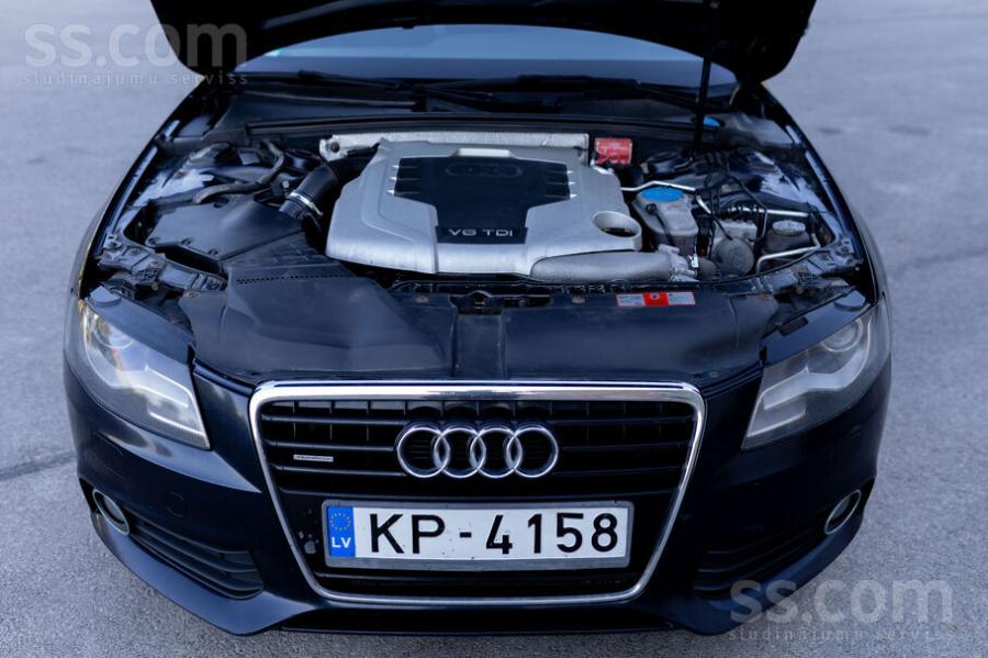 Zils Audi A4 2008 Jelgava, ar dzinēja tilpumu 3.00 L un nobraukumu 343 tūkst. km par 5800 €, foto 11 vietnē AUTOMOTO.COM.LV