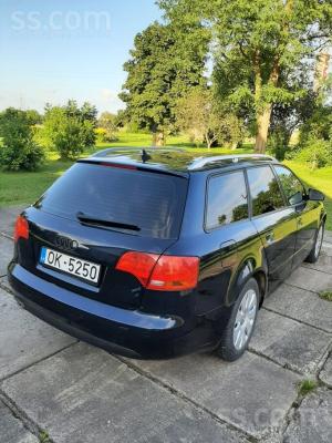Blue Audi A4 2008 in Liepaja, with an engine capacity of 1.90 L and mileage of 391 thousand km for 2650 €, photo  on AUTOMOTO.COM.LV