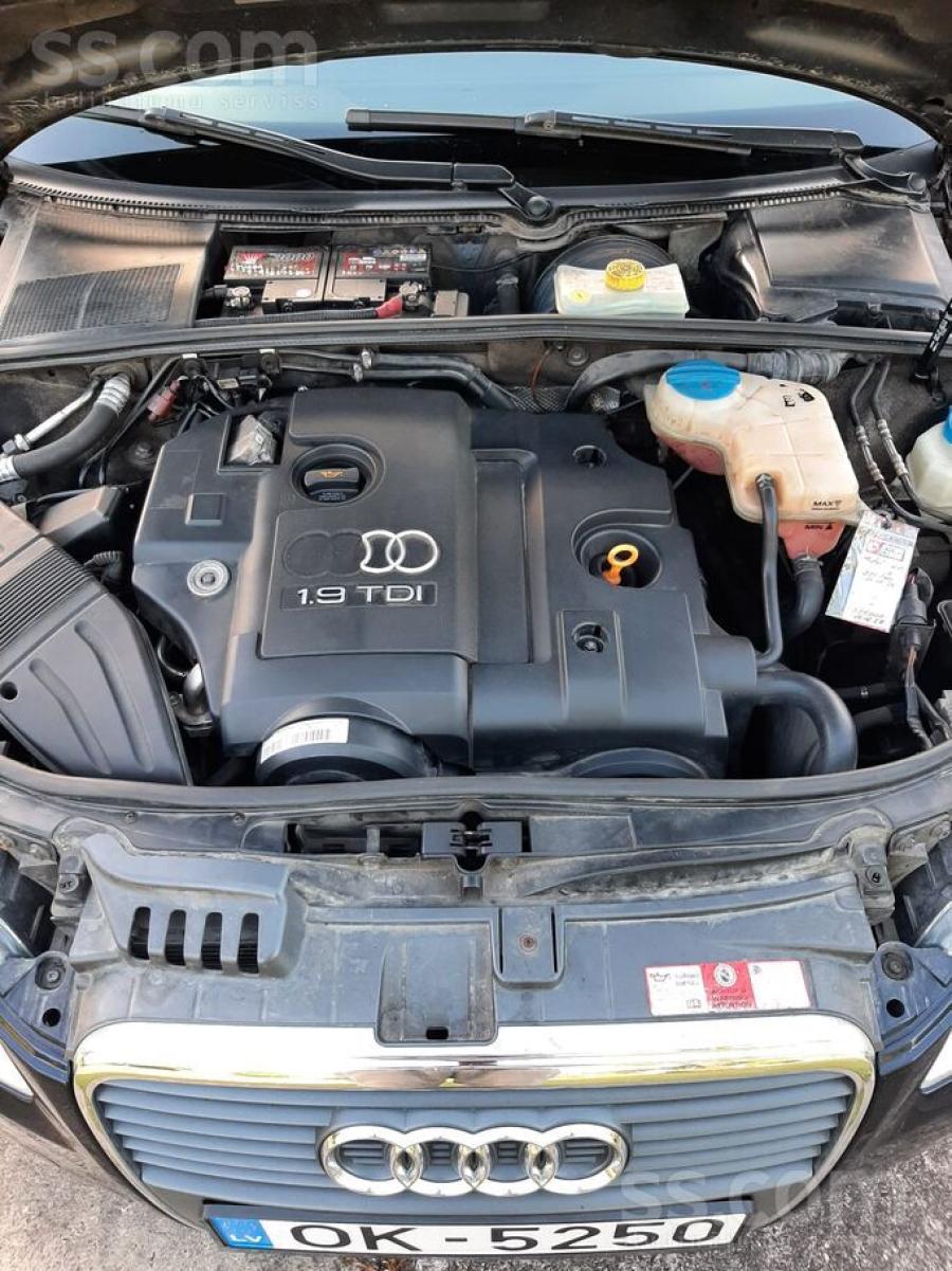 Zils Audi A4 2008 Liepāja, ar dzinēja tilpumu 1.90 L un nobraukumu 391 tūkst. km par 2650 €, foto 11 vietnē AUTOMOTO.COM.LV
