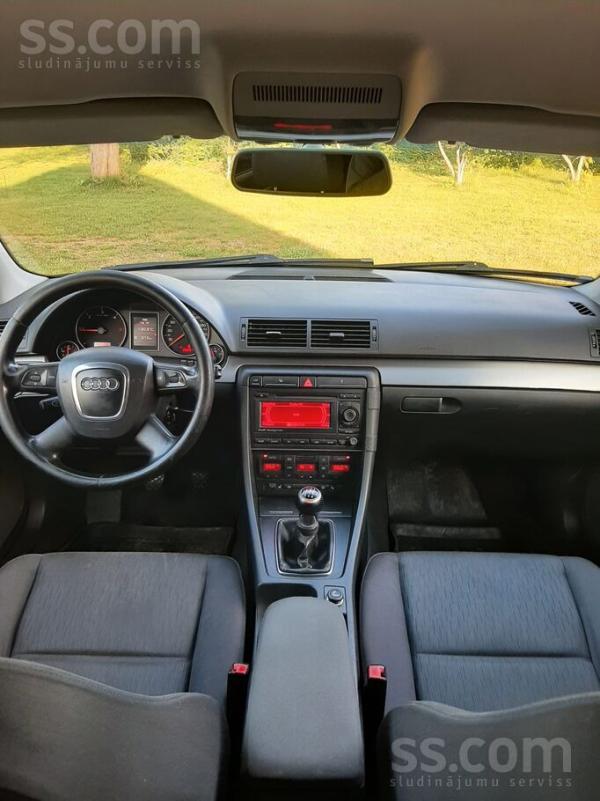 Blue Audi A4 2008 in Liepaja, with an engine capacity of 1.90 L and mileage of 391 thousand km for 2650 €, photo 4 on AUTOMOTO.COM.LV
