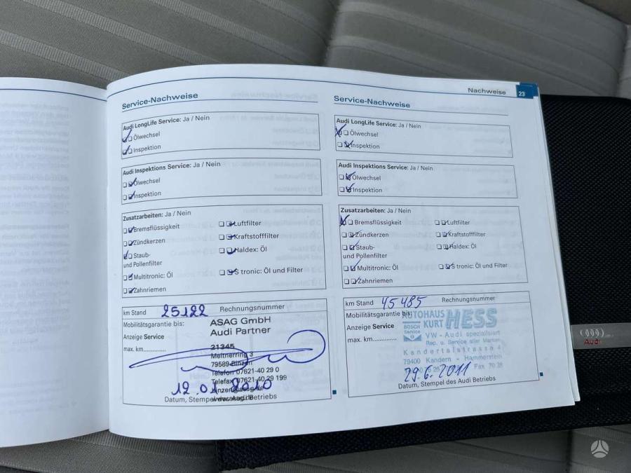 Синий Ауди А4 2008 в Шяуляй, объемом двигателя 1.80 л и пробегом 269 тыс. км за 4900 €, фото 26 на AUTOMOTO.COM.LV
