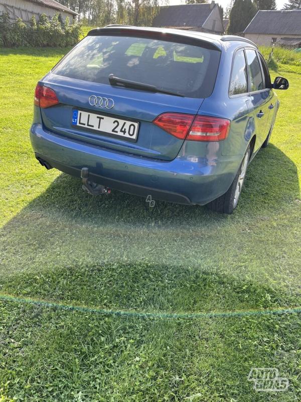 Blue Audi A4 2008 in Vilnius, with an engine capacity of 2.00 L and mileage of 423 thousand km for 4500 €, photo 5 on AUTOMOTO.COM.LV