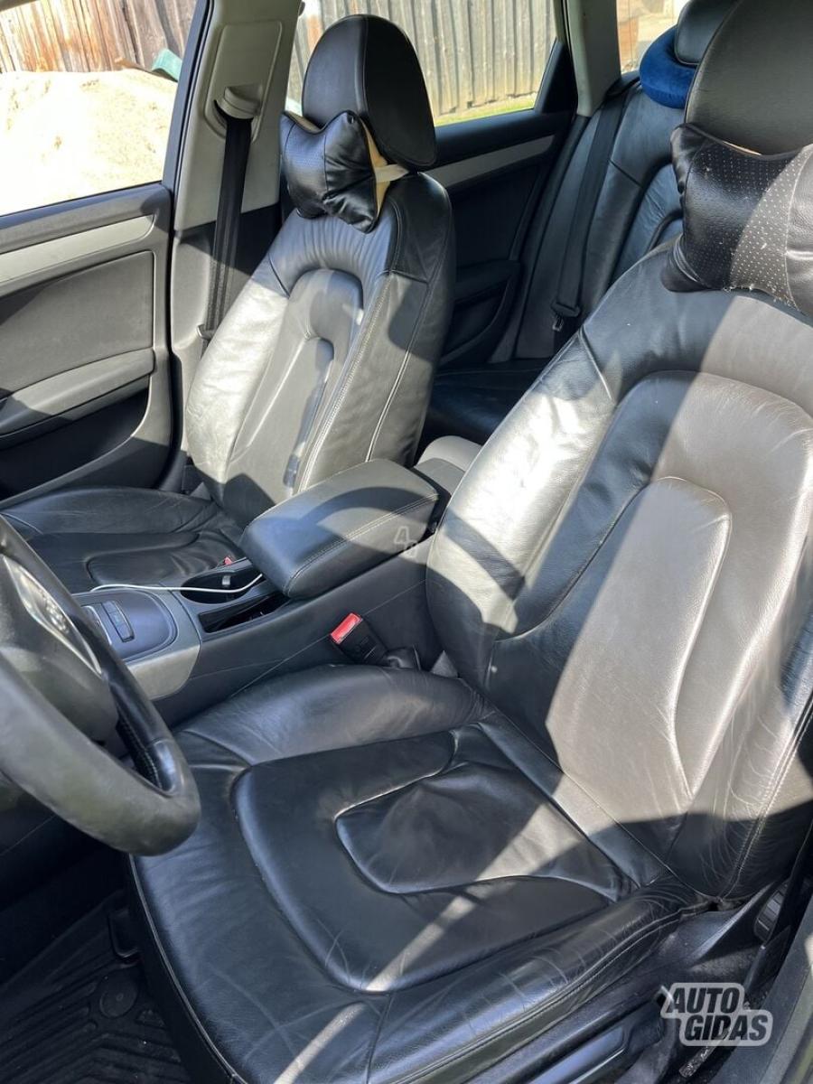 Blue Audi A4 2008 in Vilnius, with an engine capacity of 2.00 L and mileage of 425 thousand km for 4000 €, photo 8 on AUTOMOTO.COM.LV
