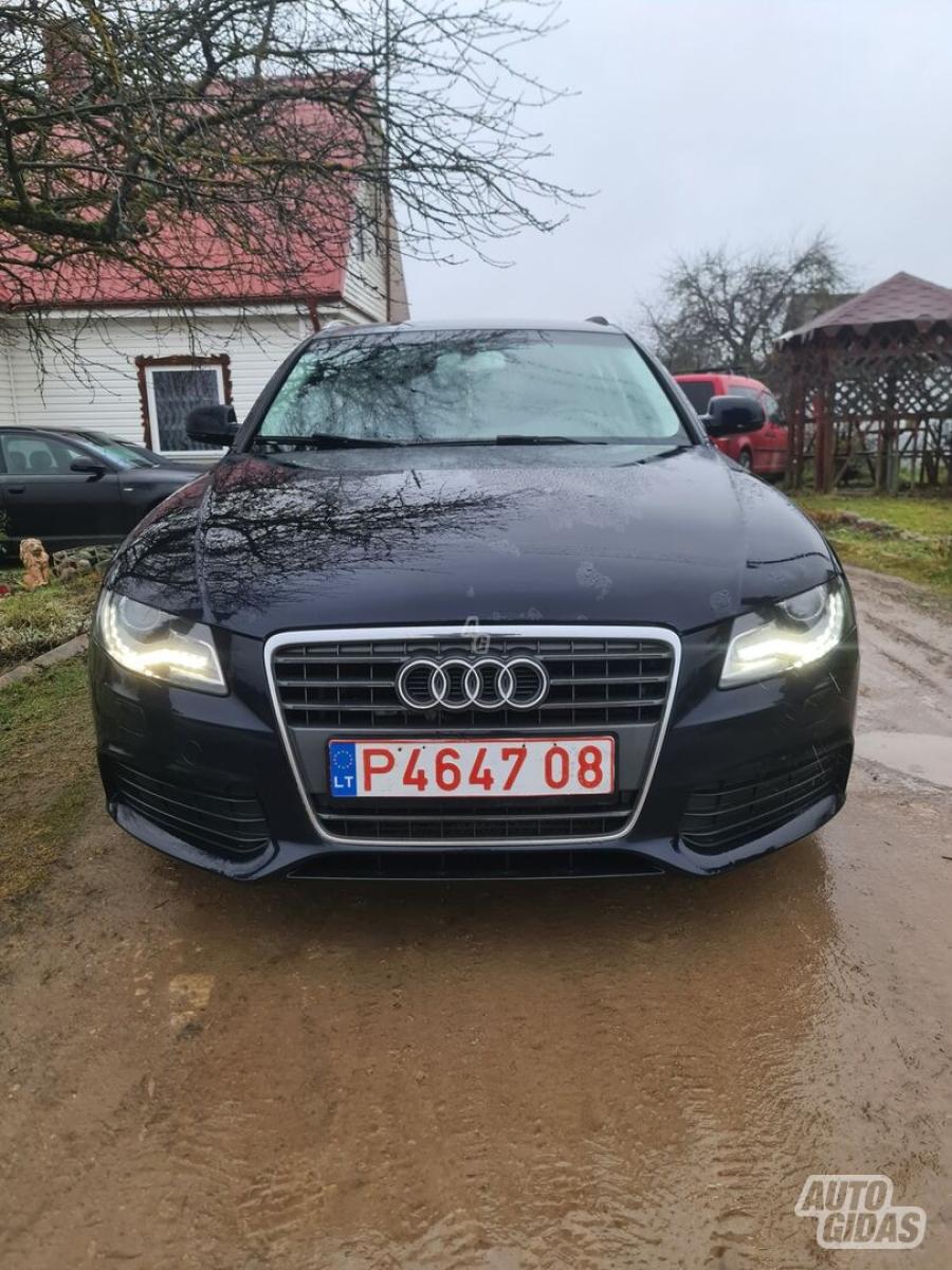 Zils Audi A4 2009 Visaginas, ar dzinēja tilpumu 2.00 L un nobraukumu 323 tūkst. km par 500 €, foto 2 vietnē AUTOMOTO.COM.LV